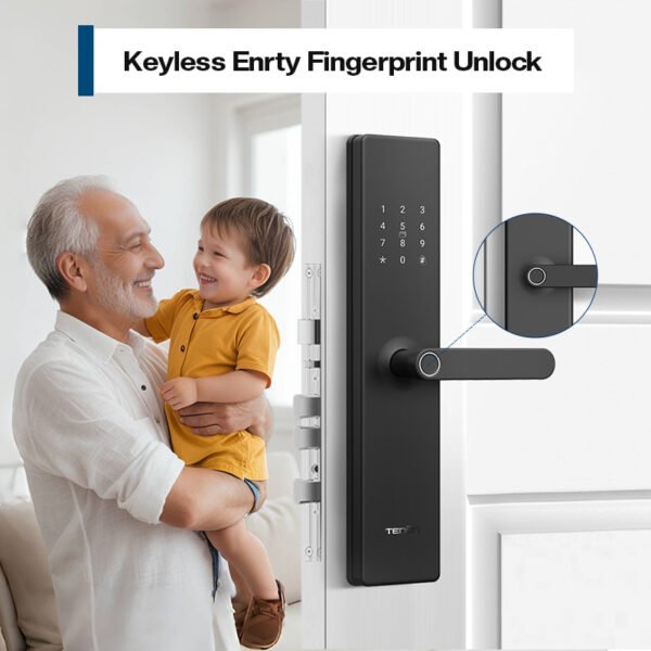 T10 Home Biometric Fingerprint Smart Lock – Smart Lock & Door Manufacturer