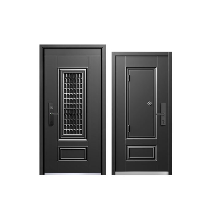 MT1 Smart steel exterior entrance doors – Smart Lock & Door Manufacturer